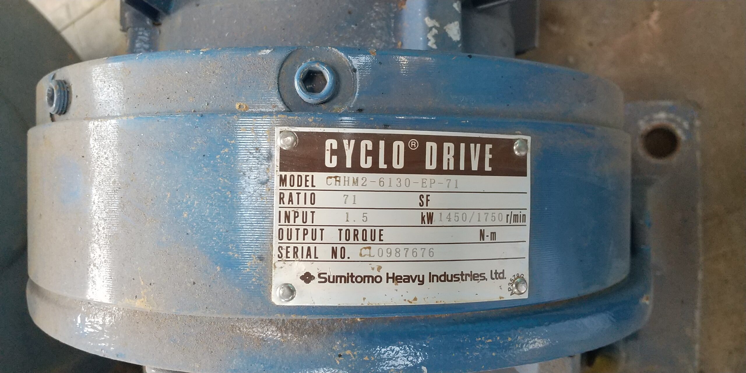 住友重機械工業（株）：CHHM2-6130-EP-71 - 機械・部品販売のメカ・ファクトリー